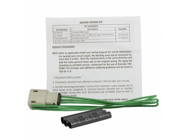 2017-2024 Ford F450 Super Duty Water in Fuel Sensor Connector ...