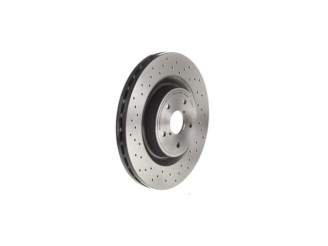 Brake Rotors, Front & Rear Disc Brakes, Drilled Slotted Rotors