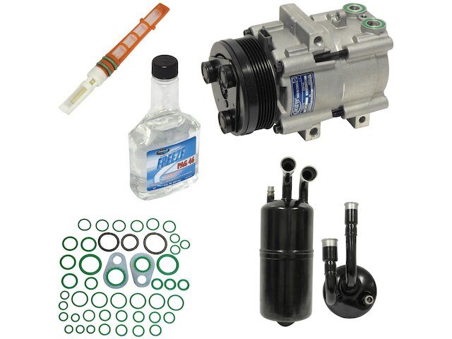 2005-2006 Ford Mustang A/C Compressor - UAC KT 1394 - PartsGeek.com