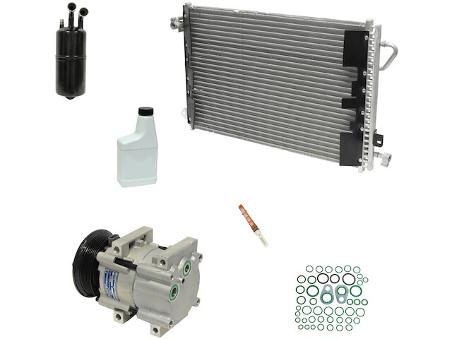 2005-2006 Ford Mustang A/C Compressor - UAC KT 1650A - PartsGeek.com