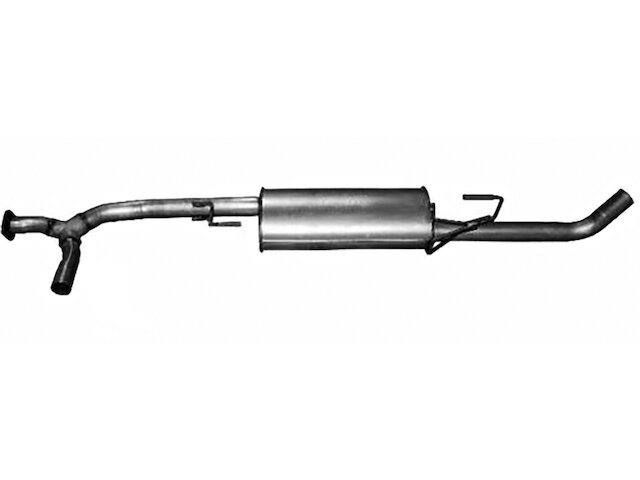 2005-2016 Nissan Frontier Muffler - Ansa DA41815 - Center - PartsGeek.com
