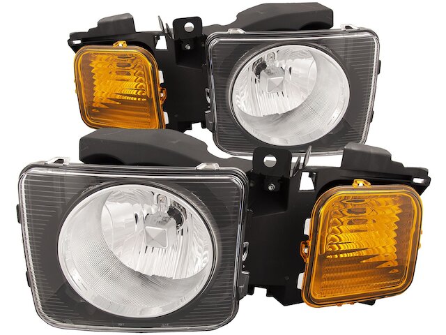 2006-2010 Hummer H3 Headlight Assembly - Eagle Eyes HU2502100DP - Front ...