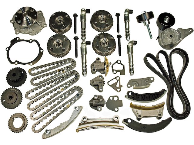 2009-2012 Chevrolet Traverse Timing Chain and Drive Belt Kit with Water ...