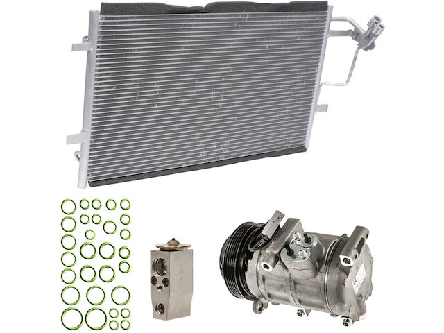 2010-2012 Mazda 3 A/C Compressor - GPD 9641943B - PartsGeek.com