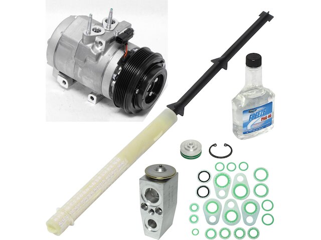 2011-2016 Ford F450 Super Duty A/C Compressor - UAC KT 1451 - PartsGeek.com