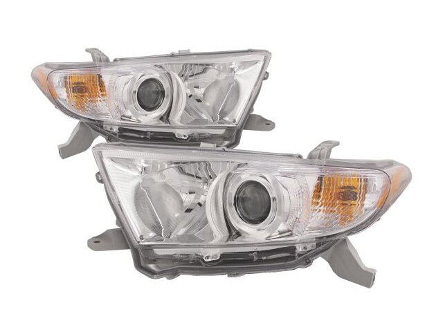 2011-2013 Toyota Highlander Headlight Assembly - Eagle Eyes TO2502208DP ...