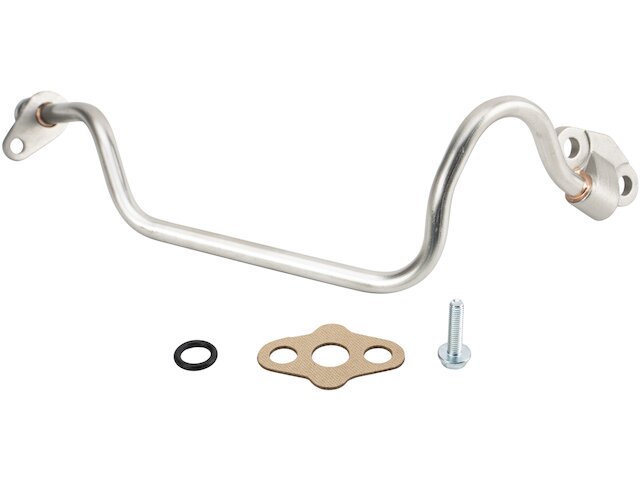 Turbo Oil Drain TRQ Turbo Oil Feed Line - Fits 2003-2010 Ford 6.0L ...