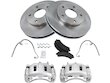 2000-2004 Chevrolet S10 Brake Rotor - TRQ BKA29615 - Front - PartsGeek.com