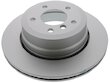 2009-2010 BMW 535i xDrive Brake Rotor - Genuine 34216864053 - Rear ...