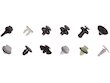 2014-2023 Toyota Highlander Body Fastener Kit - TechPro TYC415-12A ...