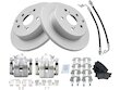 2012-2018 Toyota RAV4 Brake Rotor - TRQ BKA49483 - Rear - PartsGeek.com