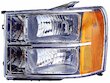 09 2009 GMC Sierra 1500 Headlight Assembly - Body Electrical - Action ...