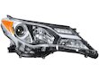 15 2015 Toyota RAV4 Headlight Assembly - Body Electrical - Action Crash ...