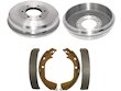 2009-2012 Chevrolet Colorado Brake Shoe Set - Detroit Axle 4PR2501050 ...