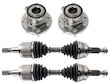 2015-2022 Chevrolet Colorado Axle Assembly - TRQ PSA76673 - PartsGeek.com