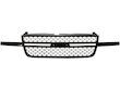 07 2007 Chevrolet Silverado 1500 Classic Grille Assembly - Body ...