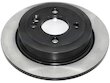 2002-2006 Mini Cooper Brake Rotor - DuraGo BR34232-02 - Rear ...