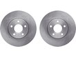 2012-2018 Ford Focus Brake Rotor - Dynamic Friction 6002-54061 - Front ...