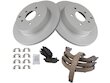 2018-2023 Infiniti Q50 Brake Rotor - TRQ BKA43728 - Rear - PartsGeek.com