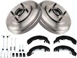 2009-2011 Ford Focus Brake Shoe Set - DIY Solutions BFS05309 - Rear ...