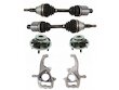 2012-2018 Ram 1500 Axle Wheel Hub and Steering Knuckle Kit - TRQ ...