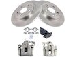 2008-2015 Scion xB Brake Rotor - TRQ BKA35940 - Rear - PartsGeek.com