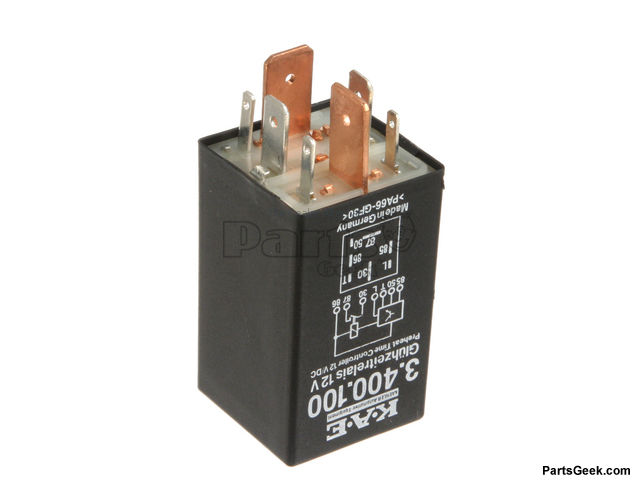 80 1980 Volkswagen Rabbit Glow Plug Relay - Body Electrical - Kaehler ...