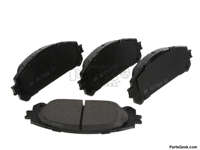 Toyota Brake Pads | Corolla Camry Tundra Prius - 2010 2012 2007 2003