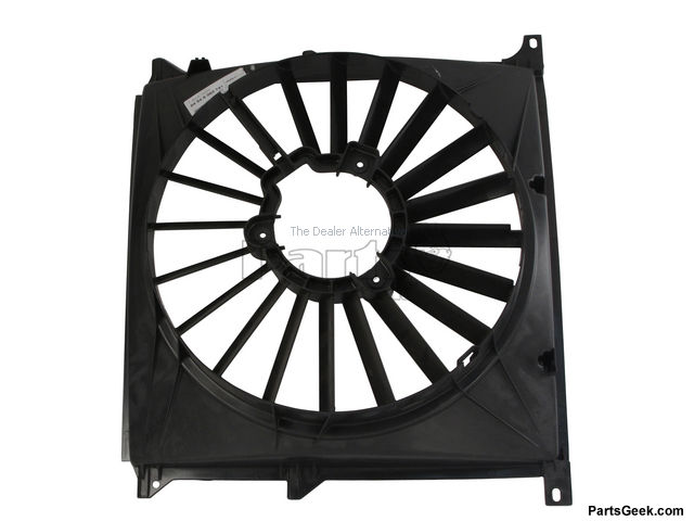 BMW X5 Fan Shroud - Radiator Fan Shrouds - MTC Genuine - 2001 2002 2003 ...