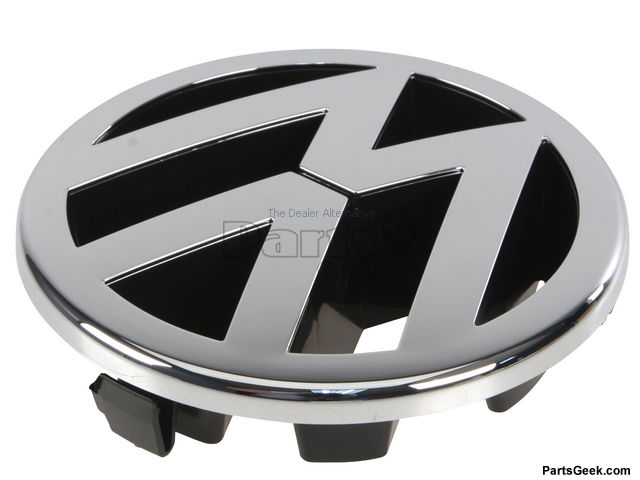 07 2007 Volkswagen Eos Emblem - Body Mechanical & Trim - Genuine, Front ...