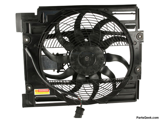 BMW 528i Radiator Fan - Cooling System - Replacement Dorman ACM TYC ...