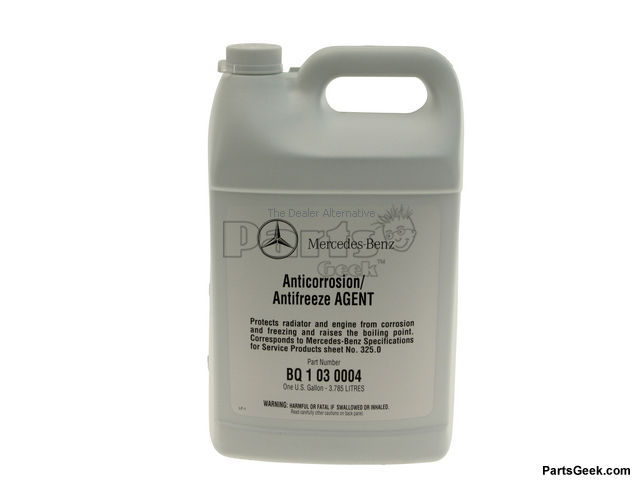 14 2014 Mercedes ML350 Coolant Antifreeze - Chemicals and Fluids ...