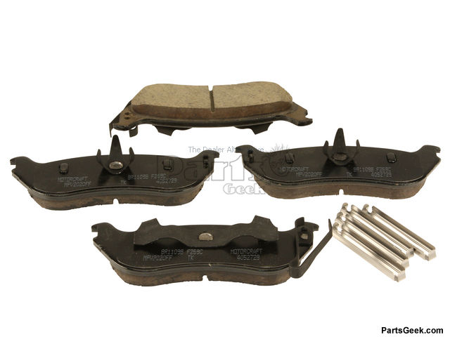 Ford Explorer Sport Trac Brake Pads - Disc Brake Pad - DuraGo Centric ...