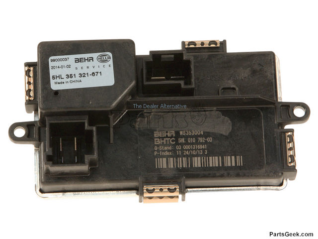 BMW 535i Blower Motor Resistor - Replacement Blower Motor Resistors ...