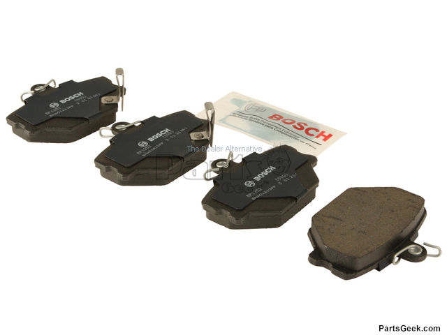 09 2009 Smart Fortwo Brake Pad Set - Brake - API, ATE, Akebono ...