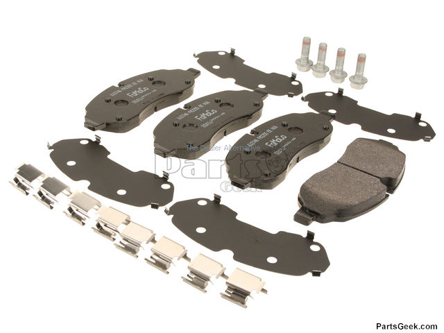 Ford Transit-250 Brake Pads - Disc Brake Pad - Dynamic Friction Centric ...