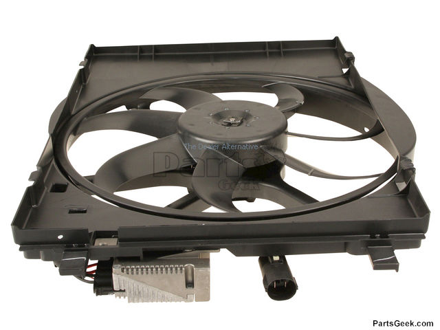 Ford Fusion Radiator Fan - Cooling System - Replacement Action Crash ...