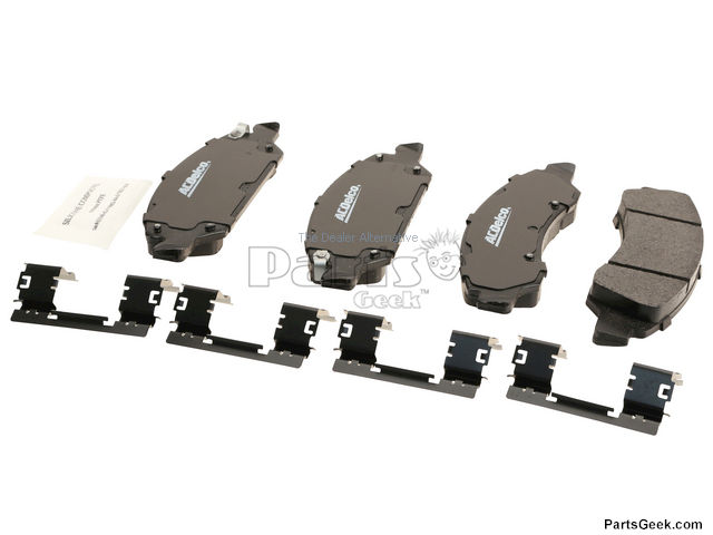 10 2010 Chevrolet Silverado 1500 Brake Pad Set - Brake - AC Delco, API ...