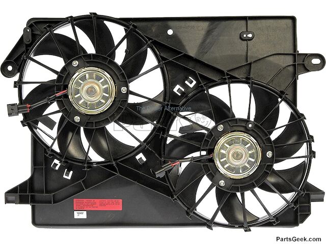 Dodge Charger Radiator Fan - Cooling System - Replacement Dorman Action ...