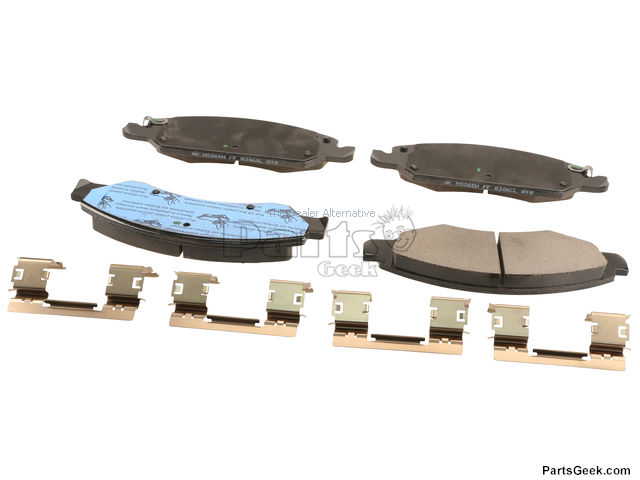 15 2015 Chevrolet Silverado 1500 Brake Pad Set - Brake - AC Delco, API ...