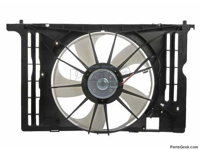 11 2011 Toyota Corolla Radiator Fan Assembly - Cooling System - APDI ...