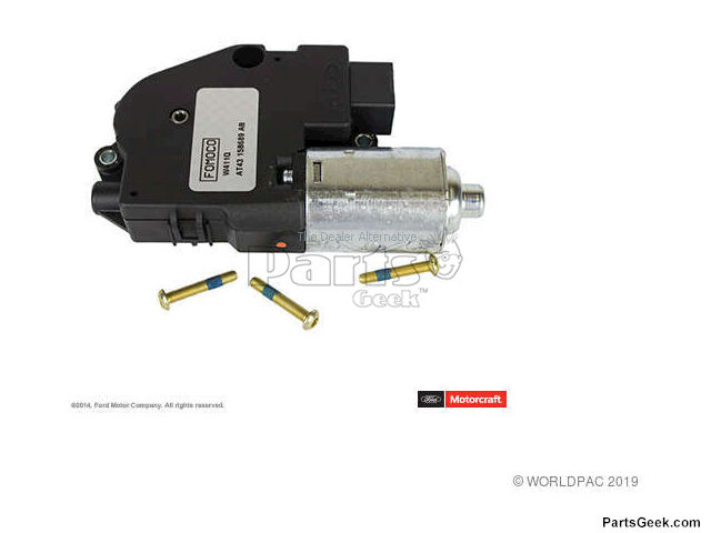 Ford Edge Sunroof Motor - Sunroof Motors - Motorcraft Standard Motor ...
