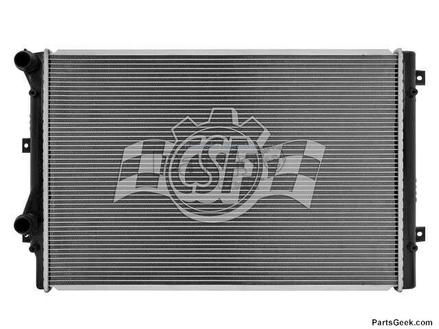 VW Volkswagen Passat Radiator - Auto Radiators - Genuine OEM Nissens ...