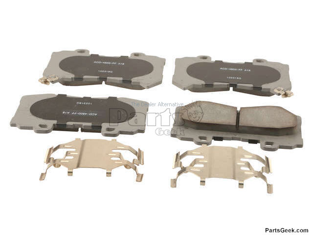 16 2016 Chevrolet Colorado Brake Pad Set - Brake - AC Delco, API ...