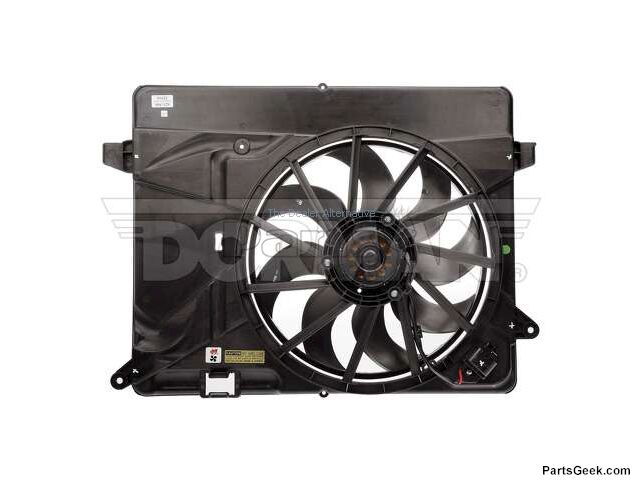 Buick Encore Radiator Fan - Cooling System - Replacement Action Crash ...