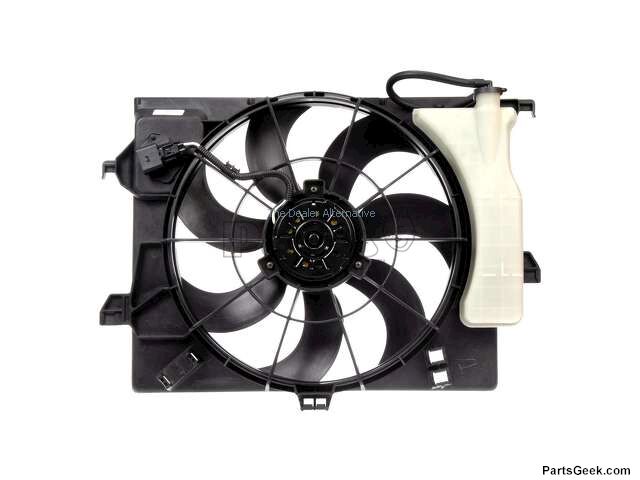 Kia Rio Radiator Fan - Cooling System - Replacement Action Crash Dorman ...