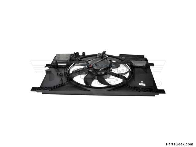 16 2016 Jeep Renegade Radiator Fan Assembly - Cooling System - APDI ...