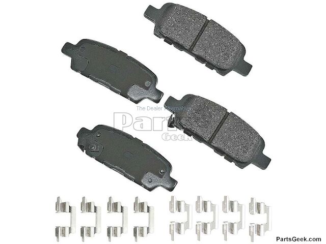 20 2020 Nissan Rogue Brake Pad Set - Brake - AC Delco, API, ATE, Advics ...
