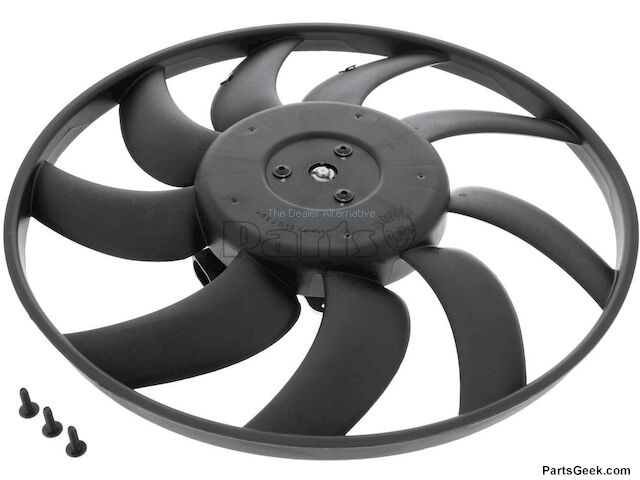 Audi Q3 Radiator Fan - Cooling System - Action Crash Spectra Premium ...