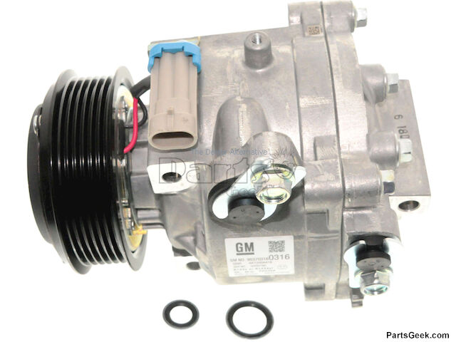 Chevrolet Trax AC Compressor - Air Conditioning - GPD UAC AC Delco Four ...